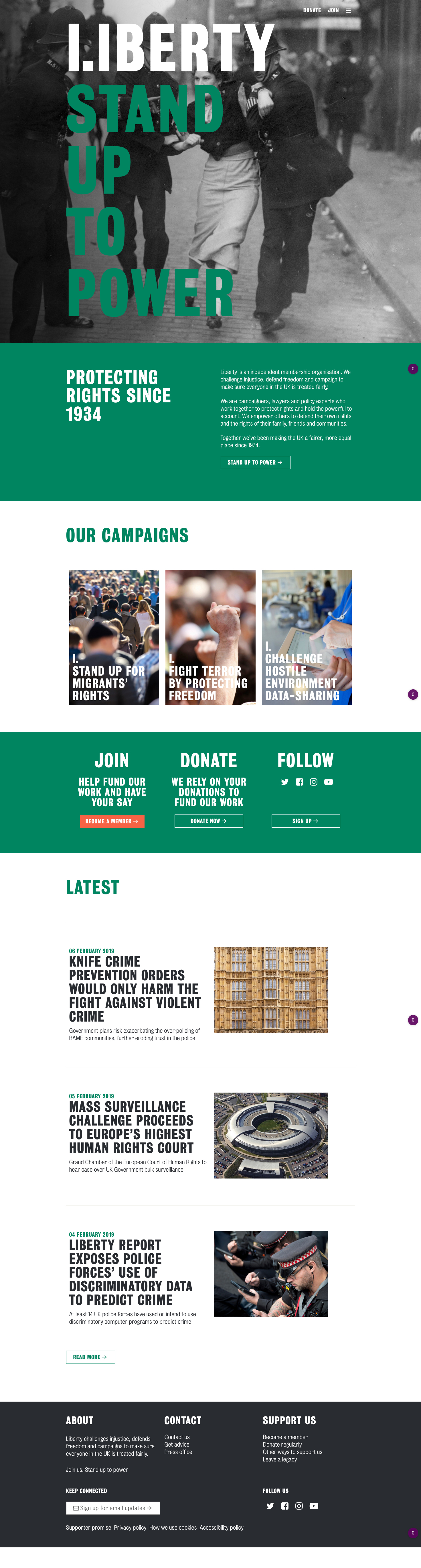 Liberty Human Rights - Darren Lambert